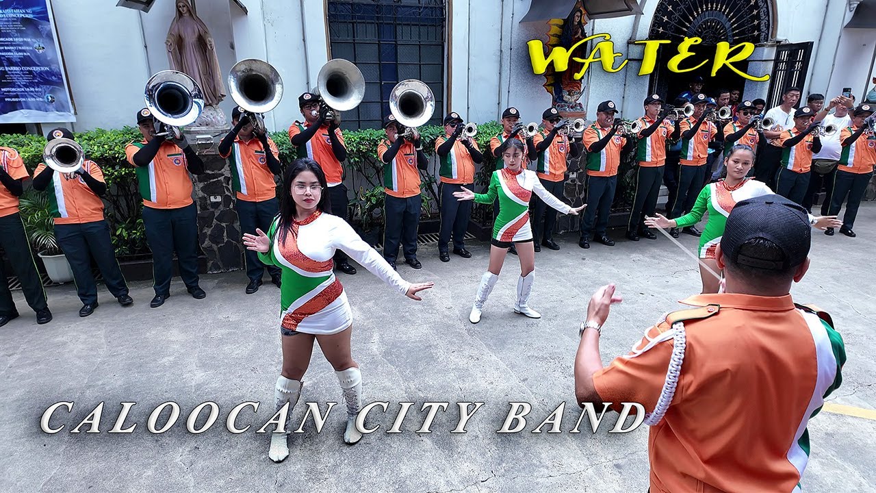 Water - Caloocan City Band at BANDANGAL 2024 - YouTube
