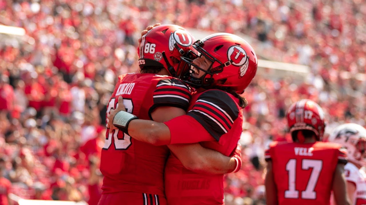Cameron Rising's best throws from No. 13 Utah's win over Southern Utah ...
