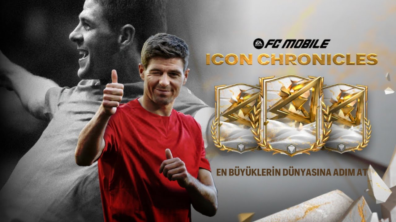 İKON GÜNLÜKLERİ (STEVEN GERRARD) FC Mobile - YouTube