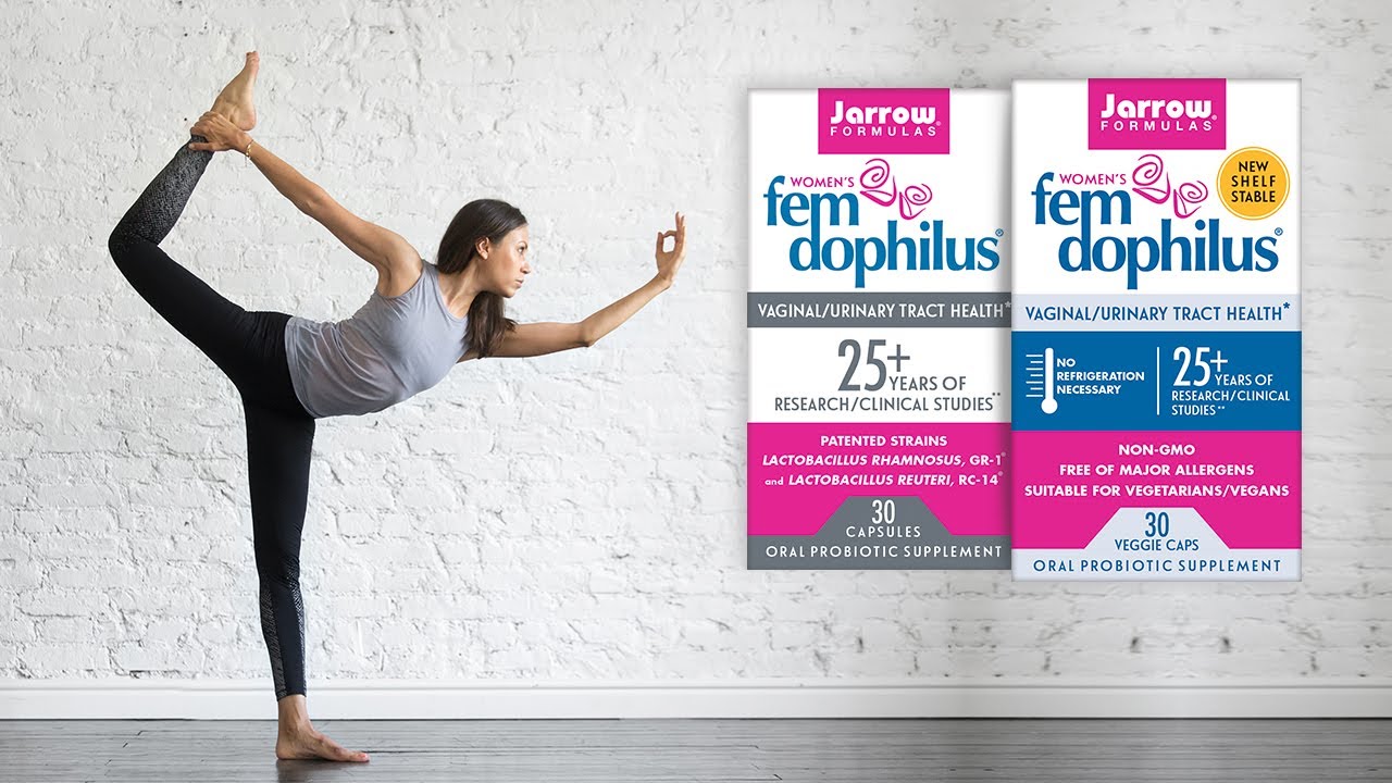 Fem-Dophilus® Jarrow Formulas® Probiotics www.jarrow.com - YouTube