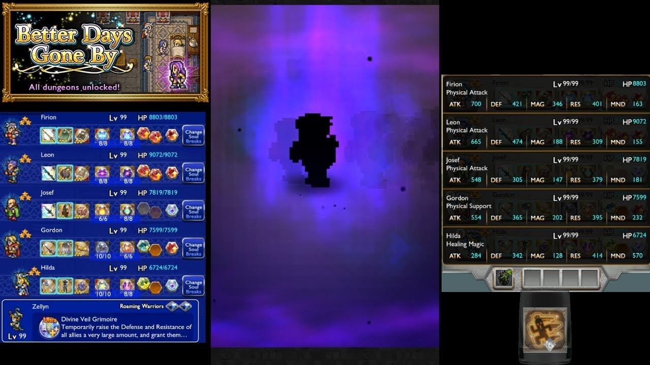 Final Fantasy Record Keeper - Apocalypse++ Ultima Weapon (FF2): Cid ...