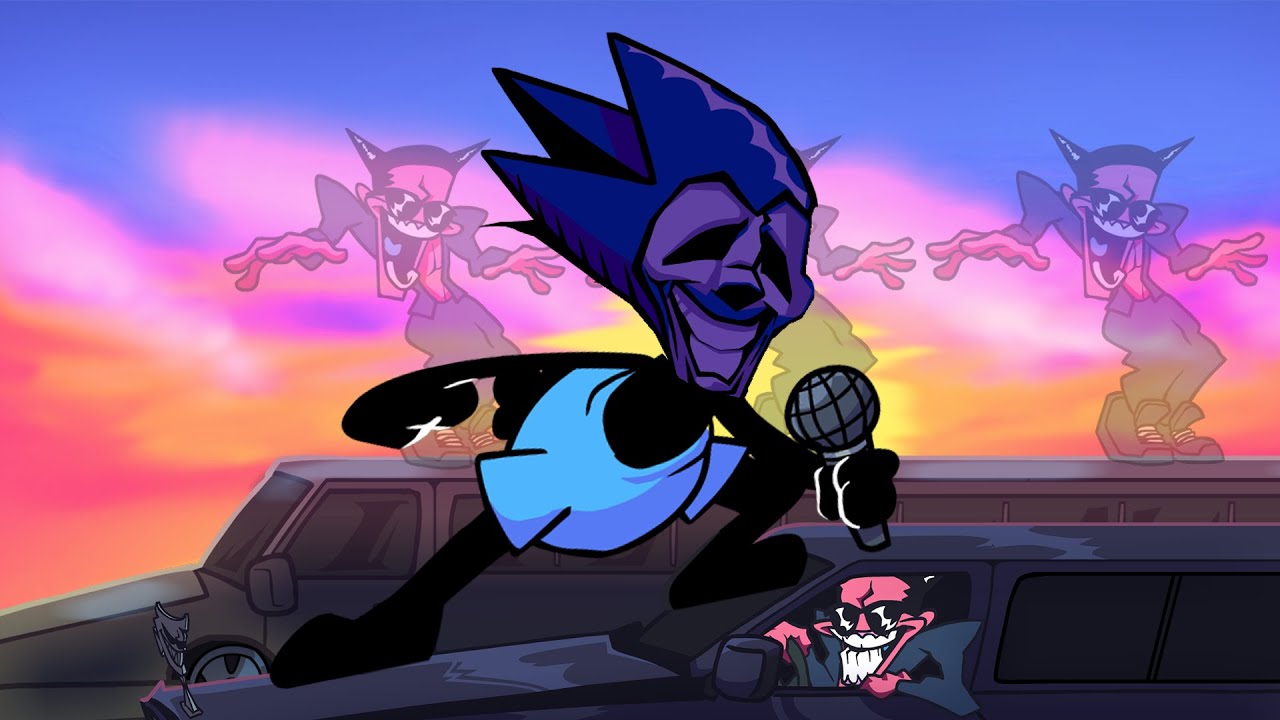 FNF Sonic Exe Majin Sings Rabbit's Luck (FNF Rabbit's Luck HARD but ...