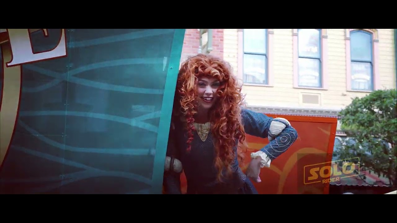 Merida in Adventure Friends Cavalcade Sept2023 - YouTube