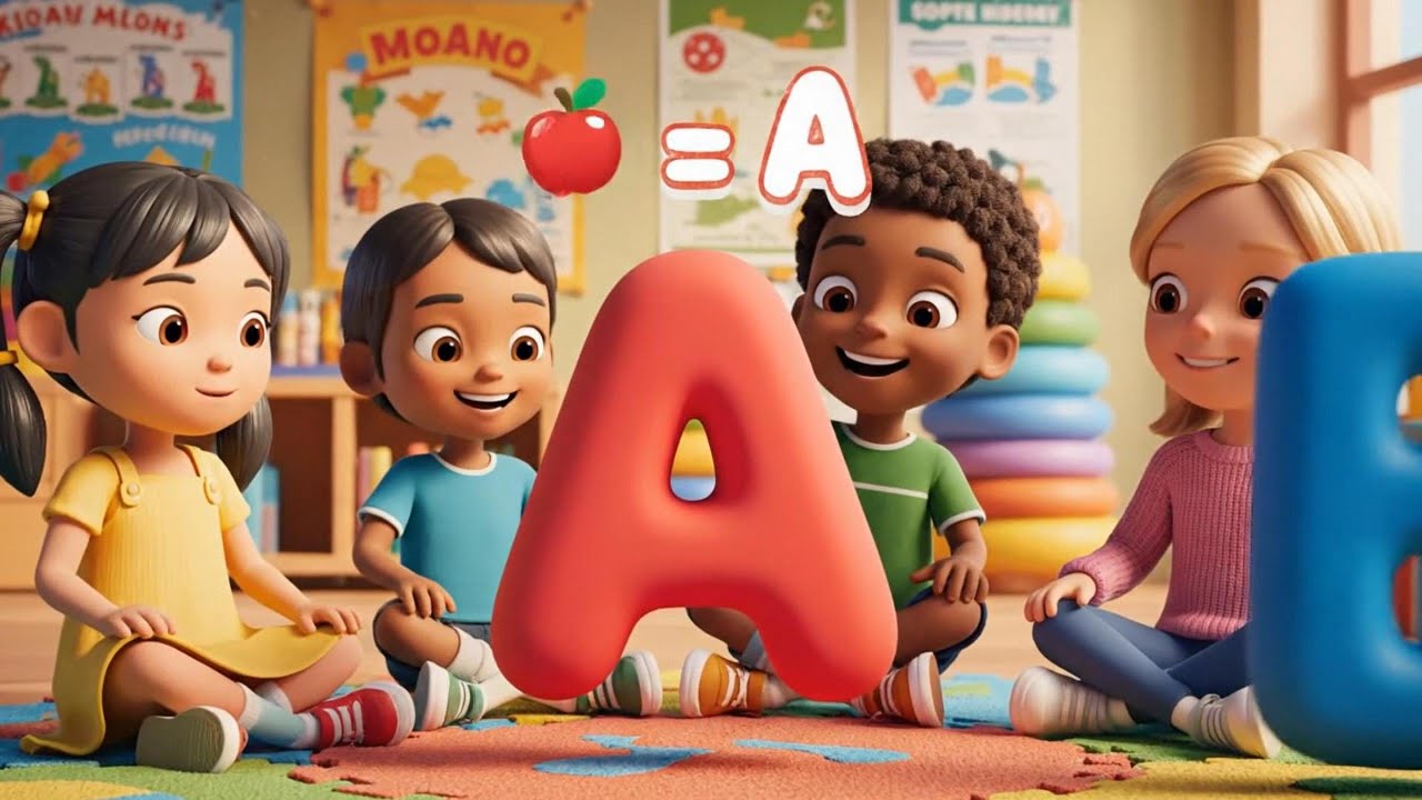 Learn Kid Song – ABC Song for Kids | Learn Alphabet A-Z with ...