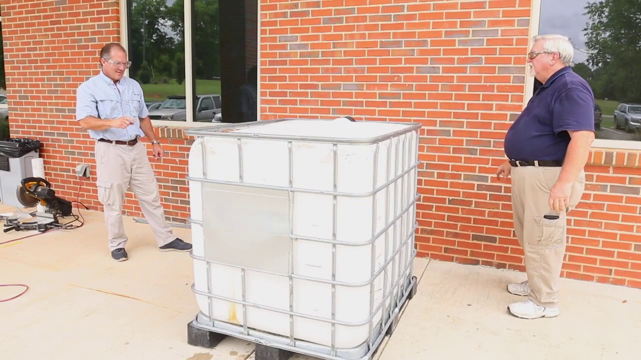 How to build an IBC Aquaponics System Video One Introduction - YouTube