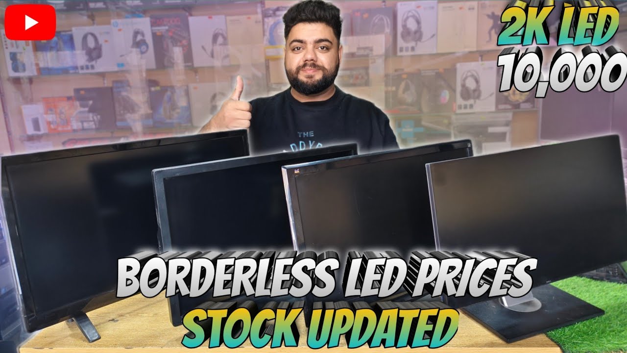 Borderless Led stock available | Best gaming LED deals | Latest stock ...