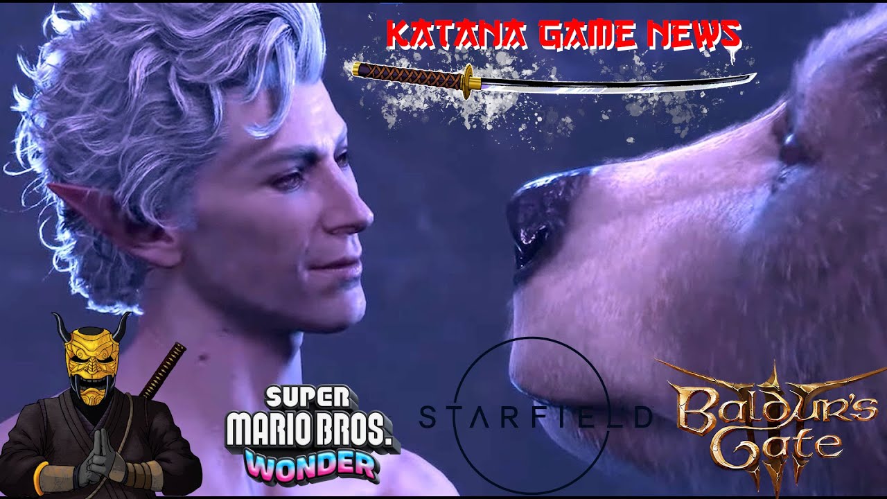 KATANA GAME NEWS 6/9/23 BG3 & Sex, Super Mario sous acide, Fin de la 2D ...