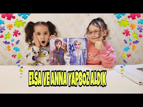 BAHAR VE BANU ALYAYA ELSA VE ANNA YAPBOZ ALDIM !  ماما جابت بيبي - جنى مقداد | طيور الجنة