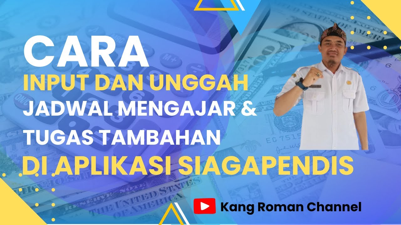 CARA INPUT DAN UNGGAH JADWAL MENGAJAR DAN TUGAS TAMBAHAN DI SIAGA - YouTube