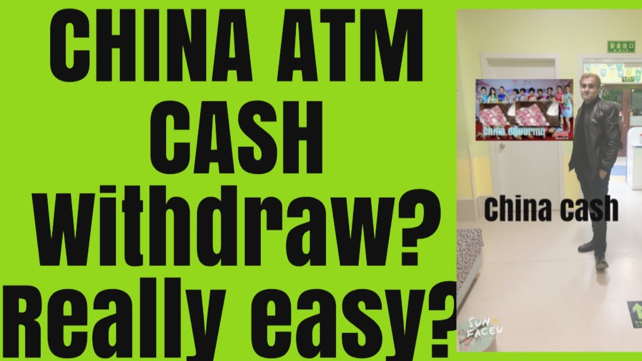 How to withdraw cash from China’s ATM. Way to ATM bank of china #china ...