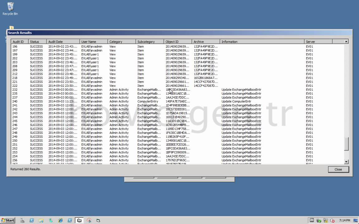 How to use Audit Viewer on Symantec Enterprise Vault - YouTube