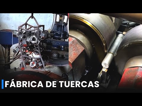 Fábrica de fabricación de pernos de tuerca hexagonal | Proceso de producción de tuercas y tornillos