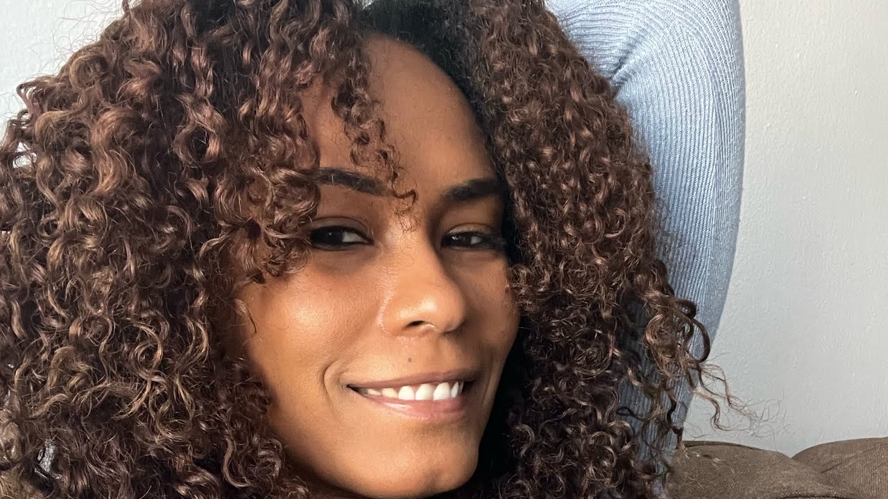The Product and Prayer Curly Hair Routine - YouTube