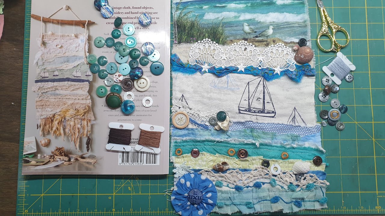 Creating a Sea Wall hanging Pt 2 - YouTube