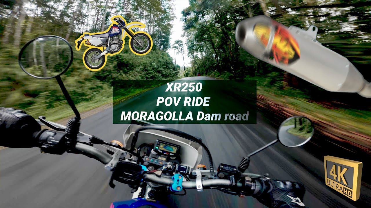 POV RIDE | MORAGOLLA DAM ROAD | XR250 POV RIDE | DJI OSMO ACTION | FMF ...