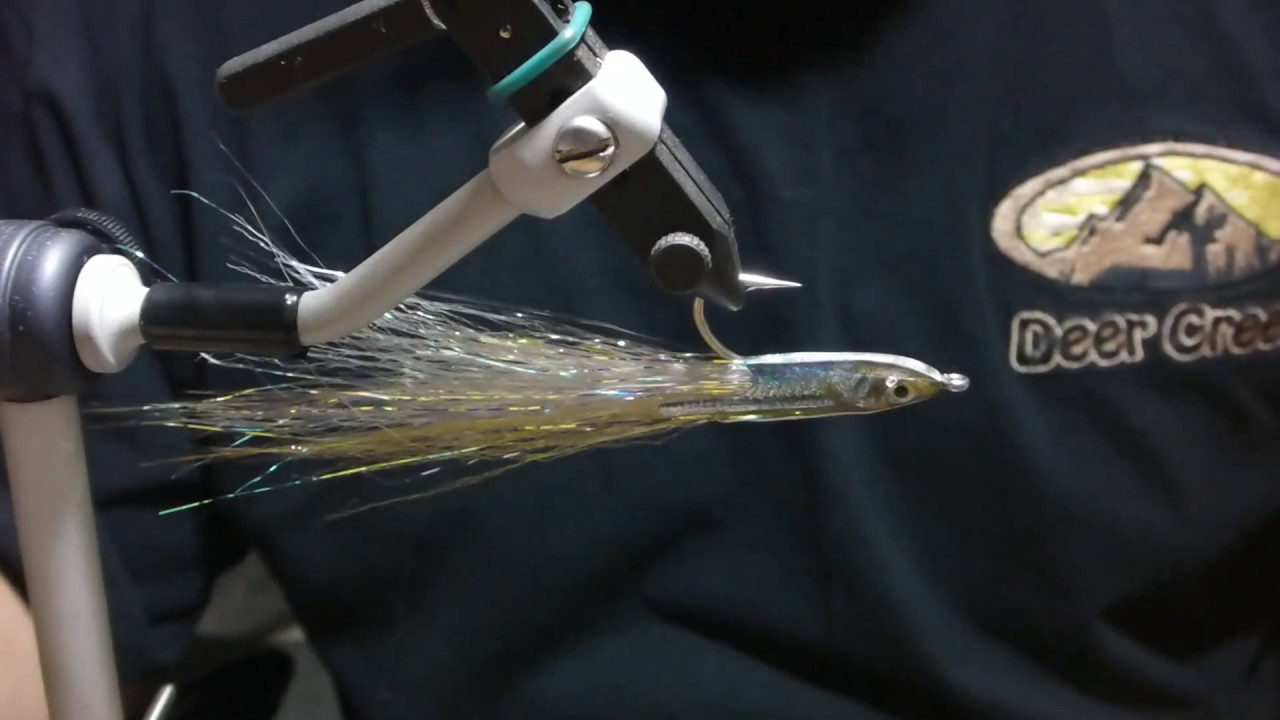 Fly Tying: Deer Creek Silverside Surf Candy by Smart Flies - YouTube