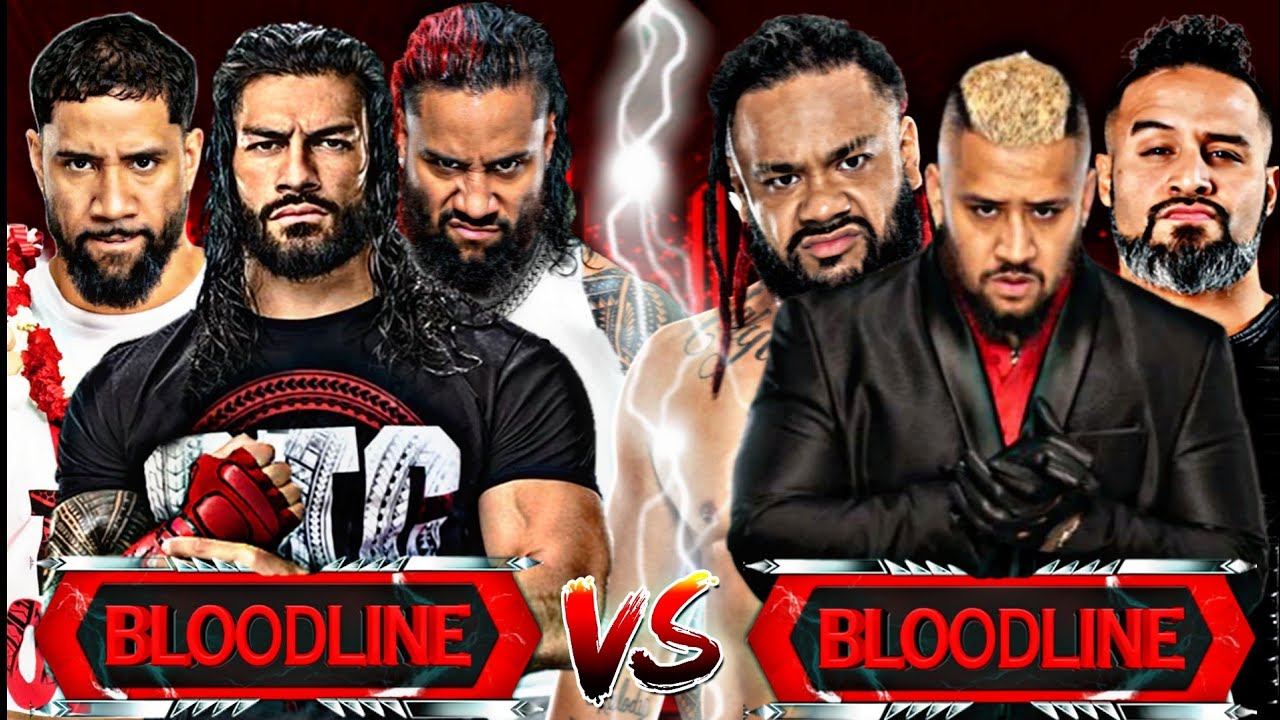 Bloodline vs. Bloodline 2.0 (Bloodline Civil War) Wwe Raw 2024 - Full ...