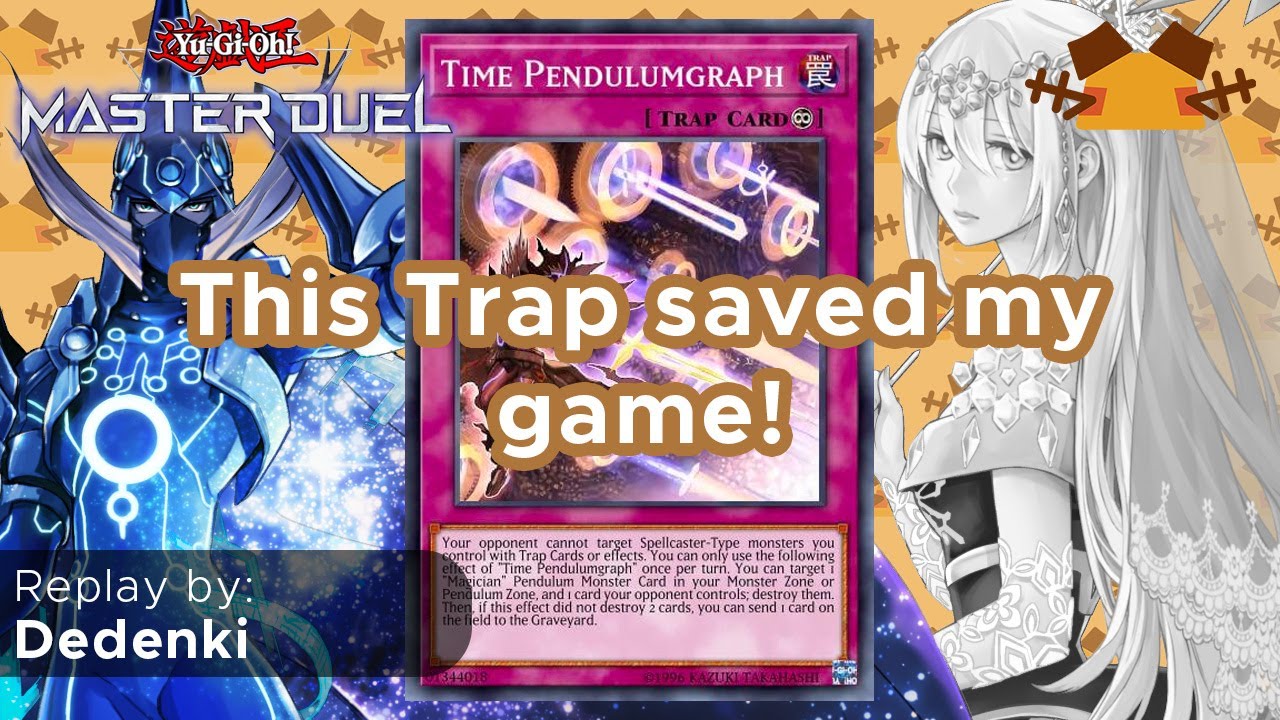This is the BEST trap in Yu-Gi-Oh! (Pendulum Magician Vs Rikka) - YouTube