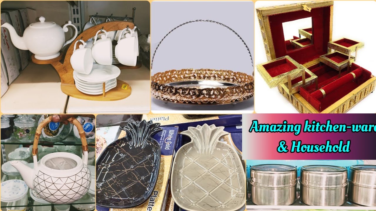 Dmart amazing kitchenware, jewellery/make-up box, variety storage ...