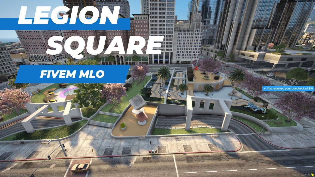 legion square fivem mlo Interior & map for Roleplay | FiveM Mlo - YouTube