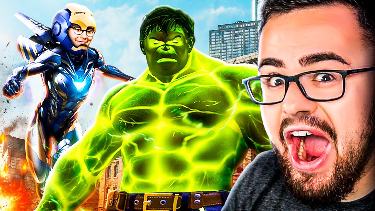 My GIRLFRIEND Joins HULK In MARVEL AVENGERS! - YouTube