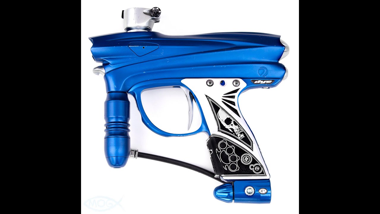 DYE DM6 - Sk8ermog Paintball - YouTube
