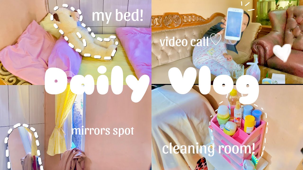 Daily Vlog 🛌🧹🧸|| cleaning room 🫧🤍🎀 #dailyvlog - YouTube