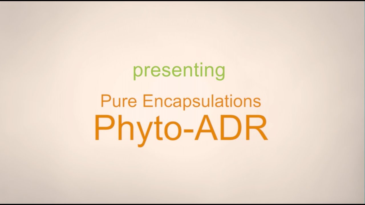 Pure Encapsulations Phyto-ADR Product Review - YouTube
