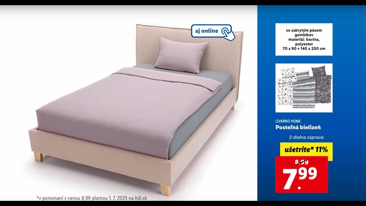 🛏️ Matrac, posteľná bielizeň a napínacia džersejová plachta od 17. 7 ...
