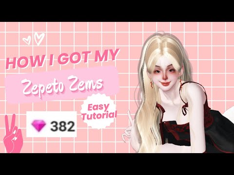Zepeto Tutorial: How I got my Zepeto Zems | Easy Tutorial - YouTube