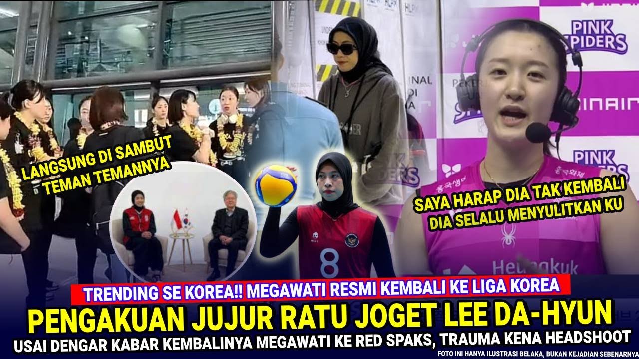 🔴 BIKIN HEBOH SE KOREA! MEGA KEMBALI KE RED SPARK? LEE DA-HYON LANGSUNG ...
