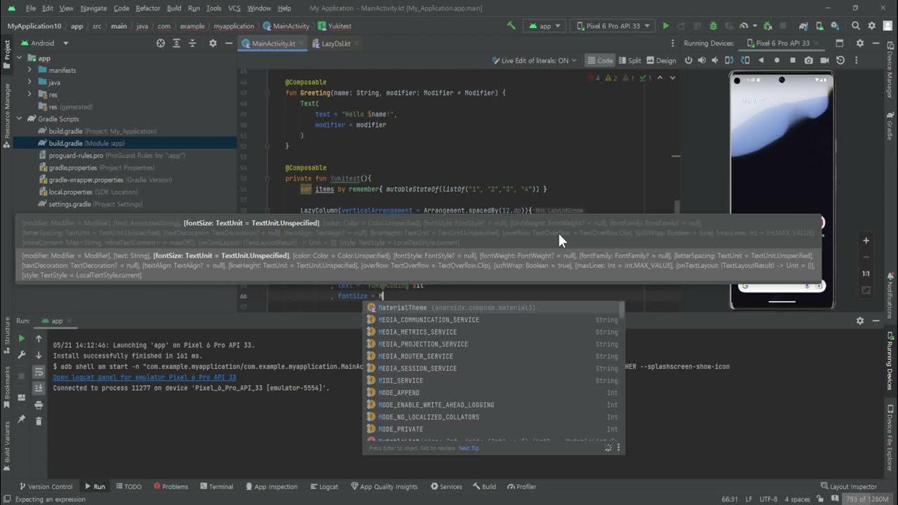 compose jetpack animateItemplacement - YouTube