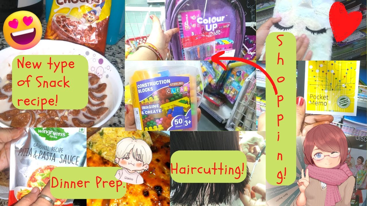 Afternoon to Evening vlog! | Easy *Chocos* (NEW!) snacks for kids ...