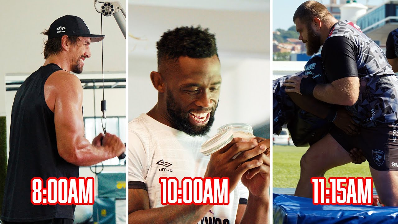 A Realistic Day in the Life as a Sharks Rugby Player - YouTube