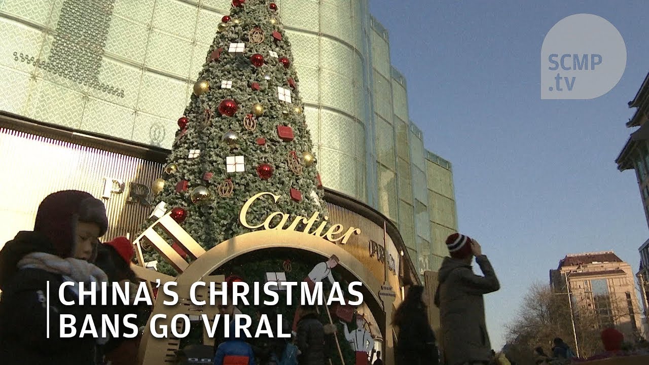 Christmas 'bans' in China go viral - YouTube