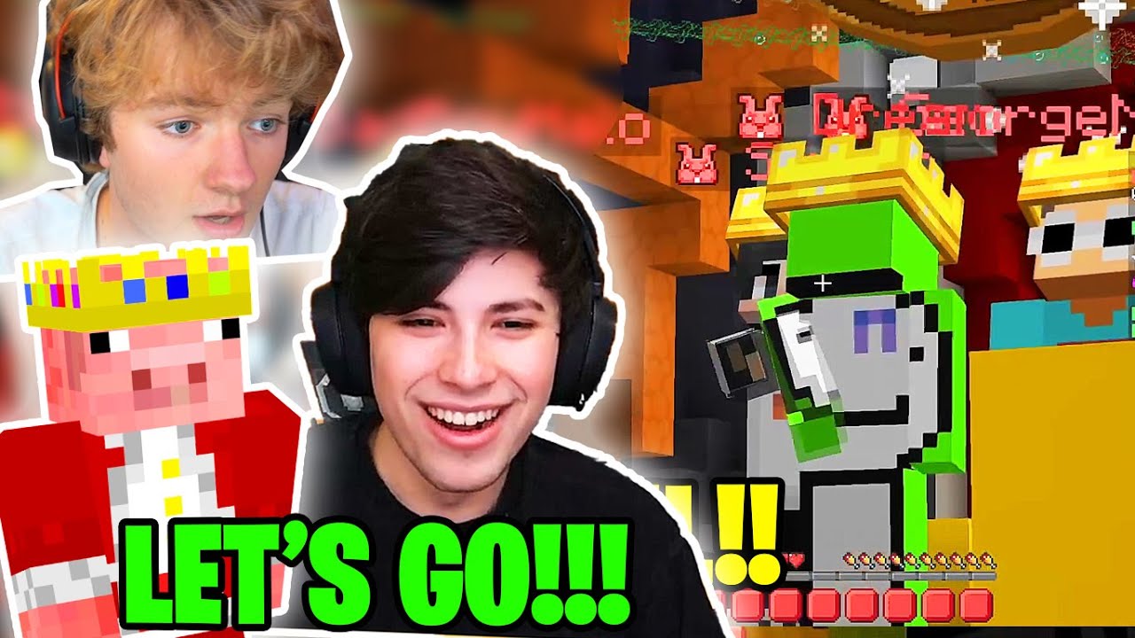 Streamers React to Dream Winning MCC All Stars (feat. Technoblade ...