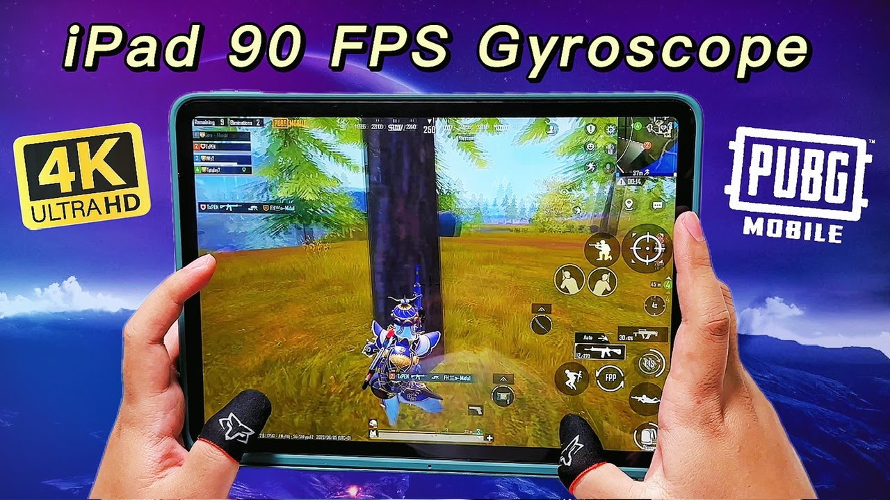 Gyroscope Scope On iPad M2 Test - PUBG Mobile - YouTube