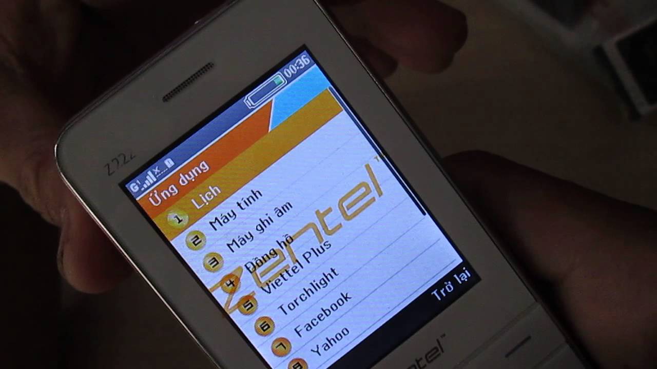Zentel Z222 điện thoại 2 sim kiểu dáng iphone 6 giá rẻ - YouTube