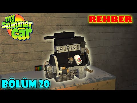My Summer Car REHBERİ 2021 |Bölüm 20| Sıfır Parçalarla Motor Toplama!