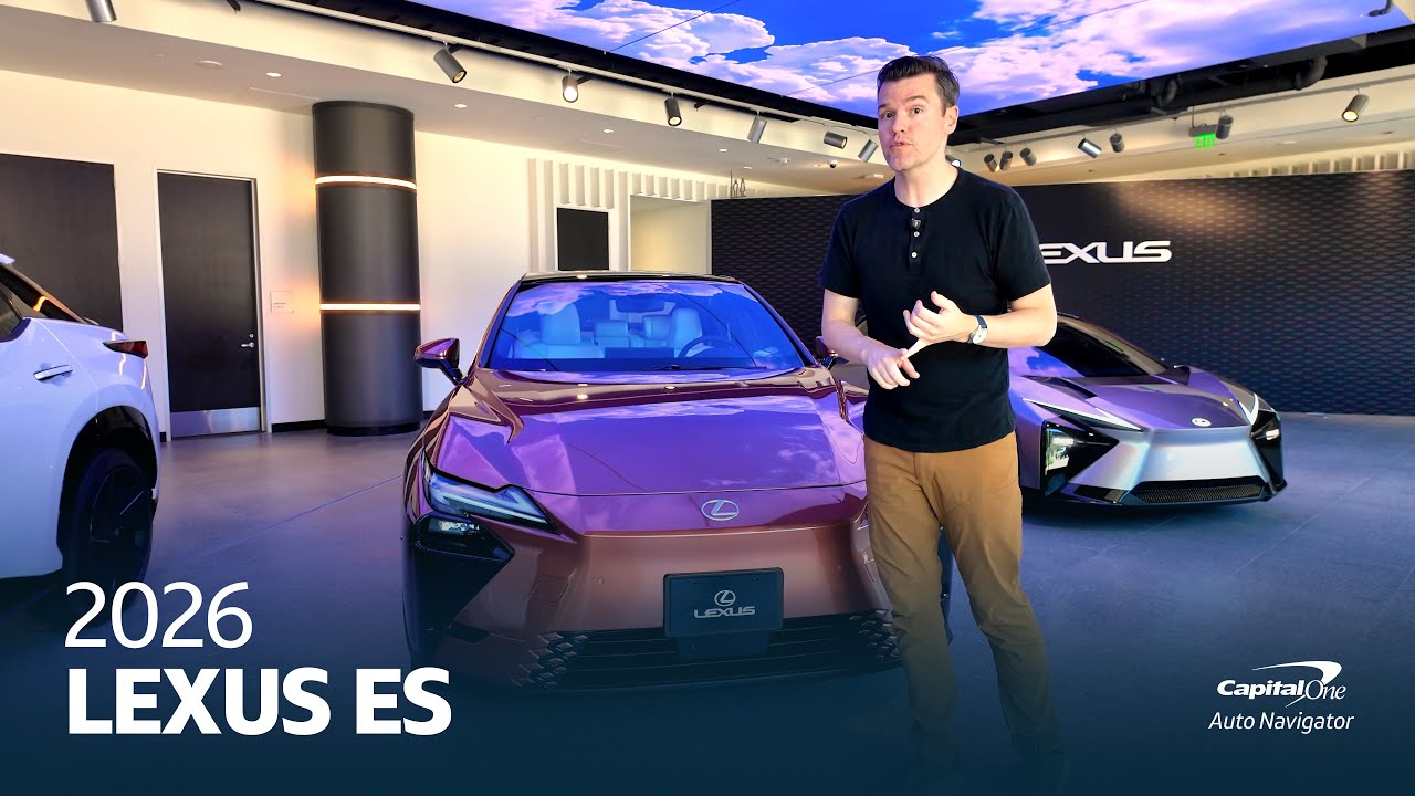 2026 Lexus ES Walkaround Review | Capital One Auto Navigator - YouTube