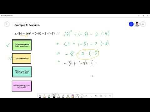 Grade 7 Mathematics Lesson5.7 Evaluate Numerical Expressions involving ...