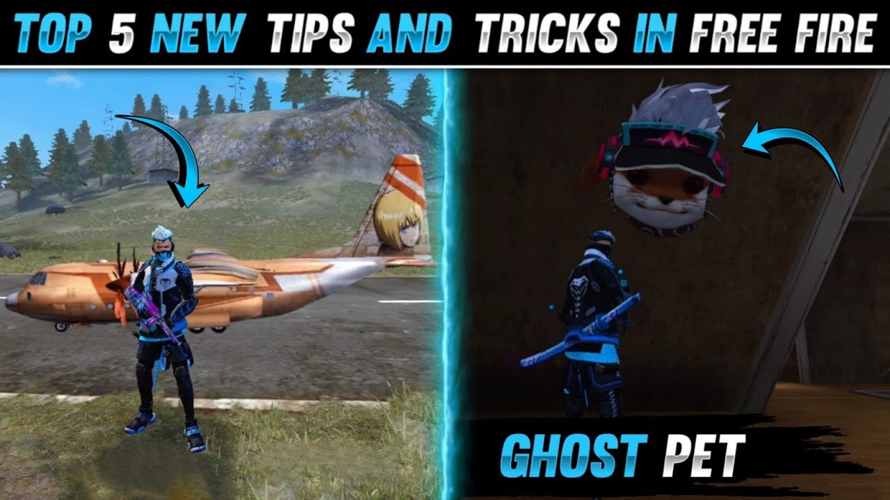 Top 5 New Tricks in Free Fire | Free Fire Tips and Tricks | Garena Free ...