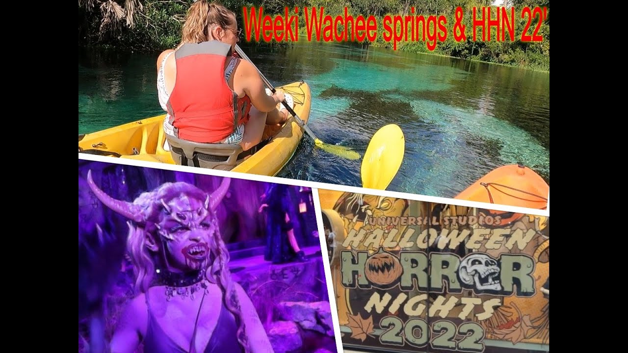 Weeki Wachee Springs | HHN 22 | Manatee's | Florida Vlogs 2022 - YouTube