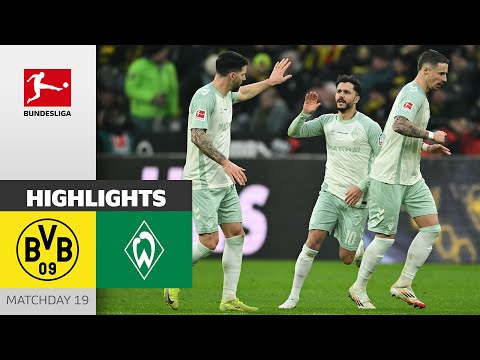 Bremen Comeback In Dortmund! | Borussia Dortmund - SV Werder Bremen 2-2 | Highlights | Bundesliga