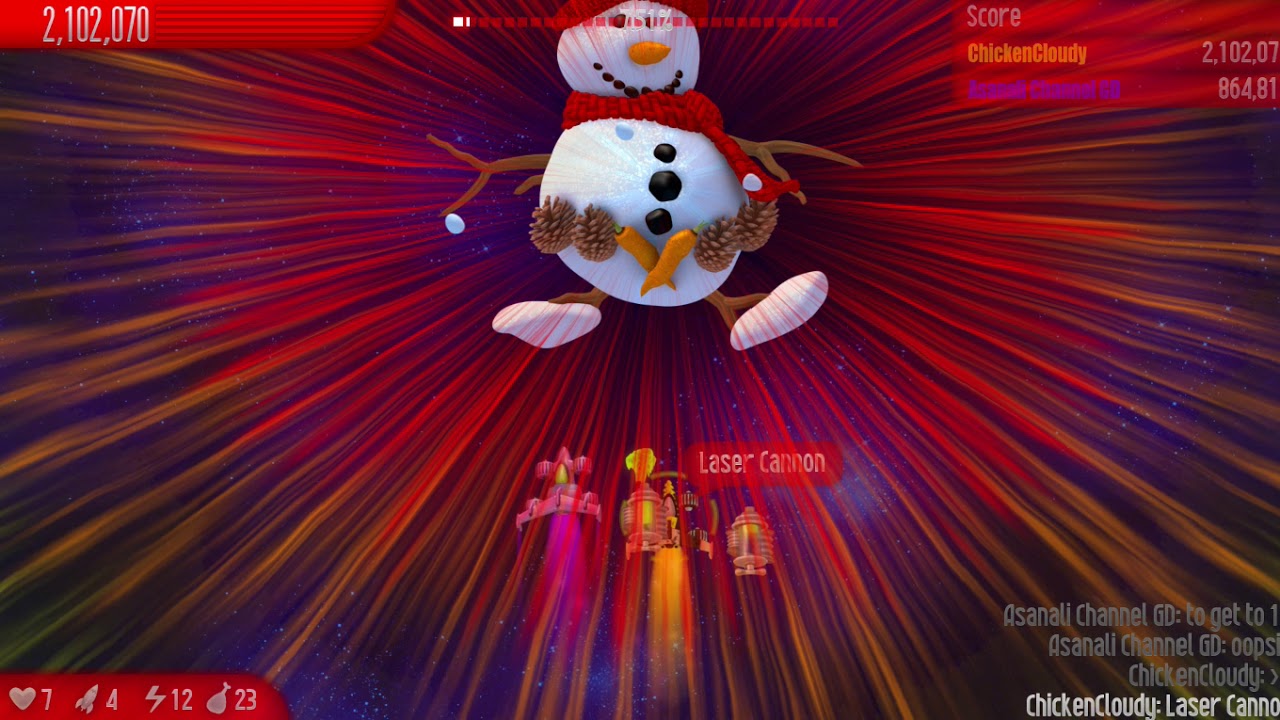 Chicken Invaders 5 Cluck Of The Dark Side Xmas edition - (Multiplayer ...