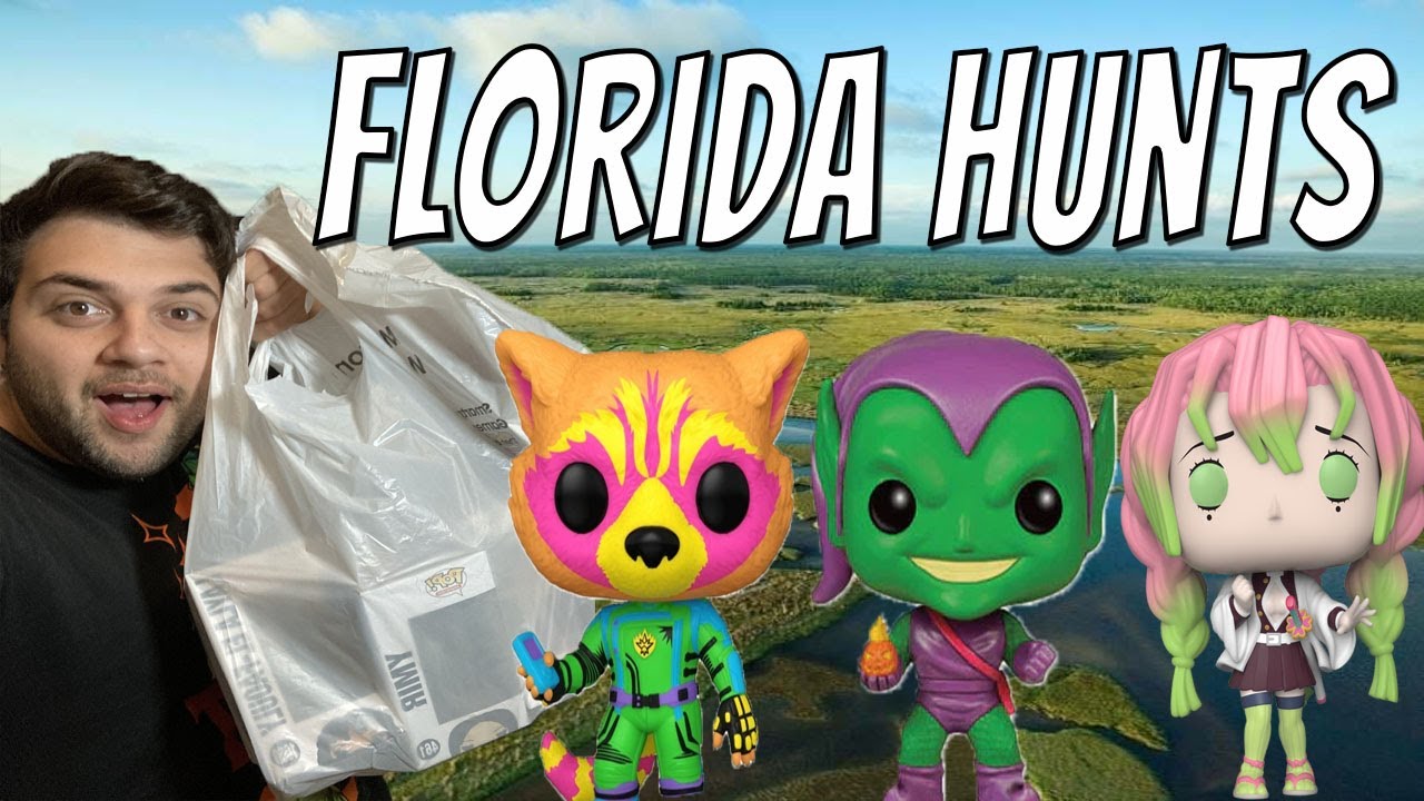 Funko POP Hunting In Florida - We Bought So Much! - YouTube