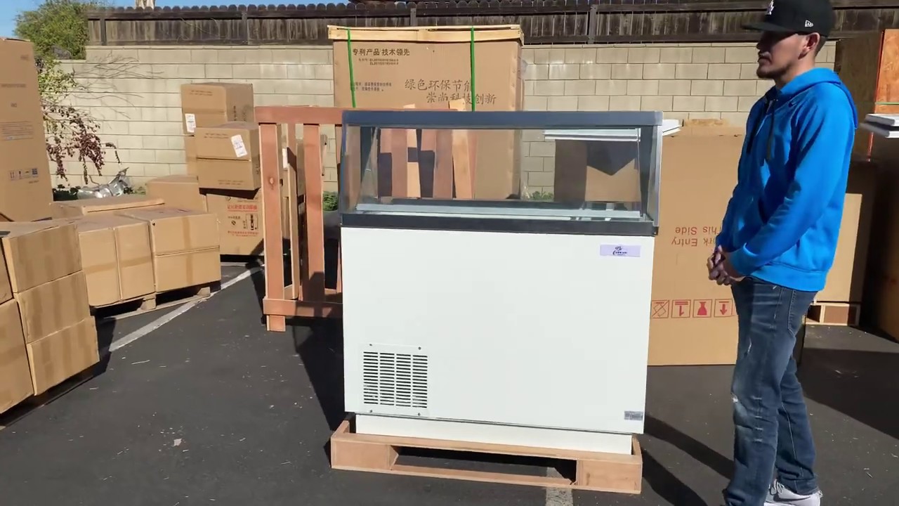 Ice Cream Freezer Caravell