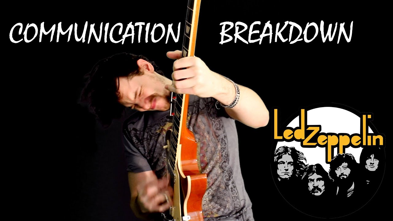 COMMUNICATION BREAKDOWN by Led Zeppelin | FULL BAND COVER - YouTube
