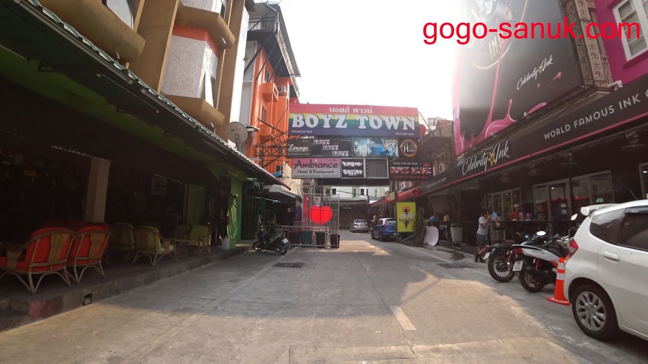Walk through Beach Roads Soi13/3,Soi13/4 and Boyz Town-February 2020 ...