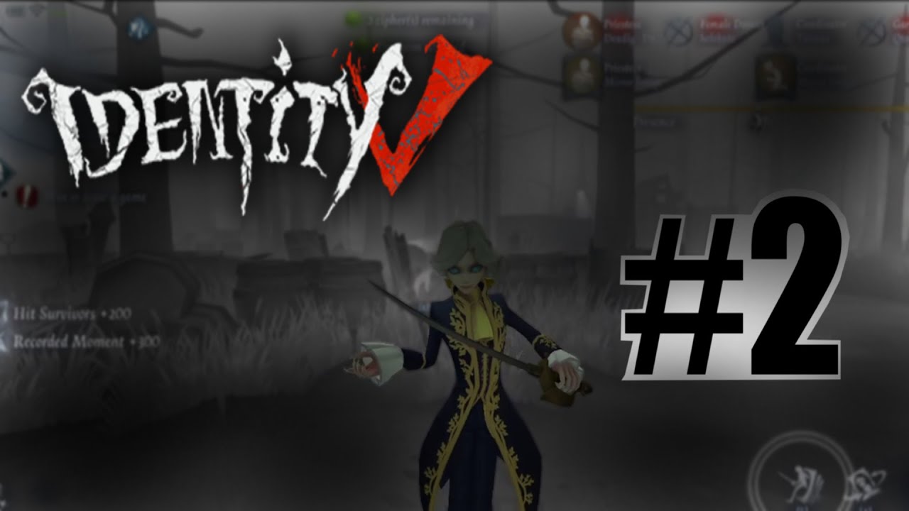 1st TIME PLAYING AS HUNTER| Identity v (Gameplay #2) - YouTube